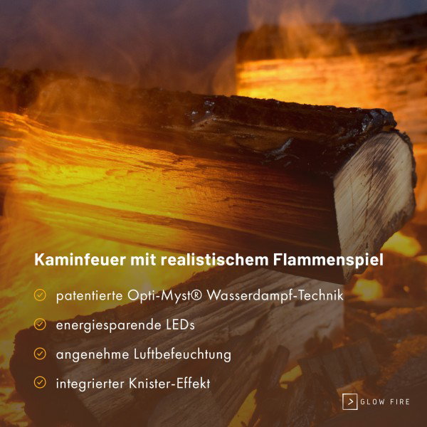 Glow Fire Planck Hoch Elektrokamin online kaufen | KAMINLICHT